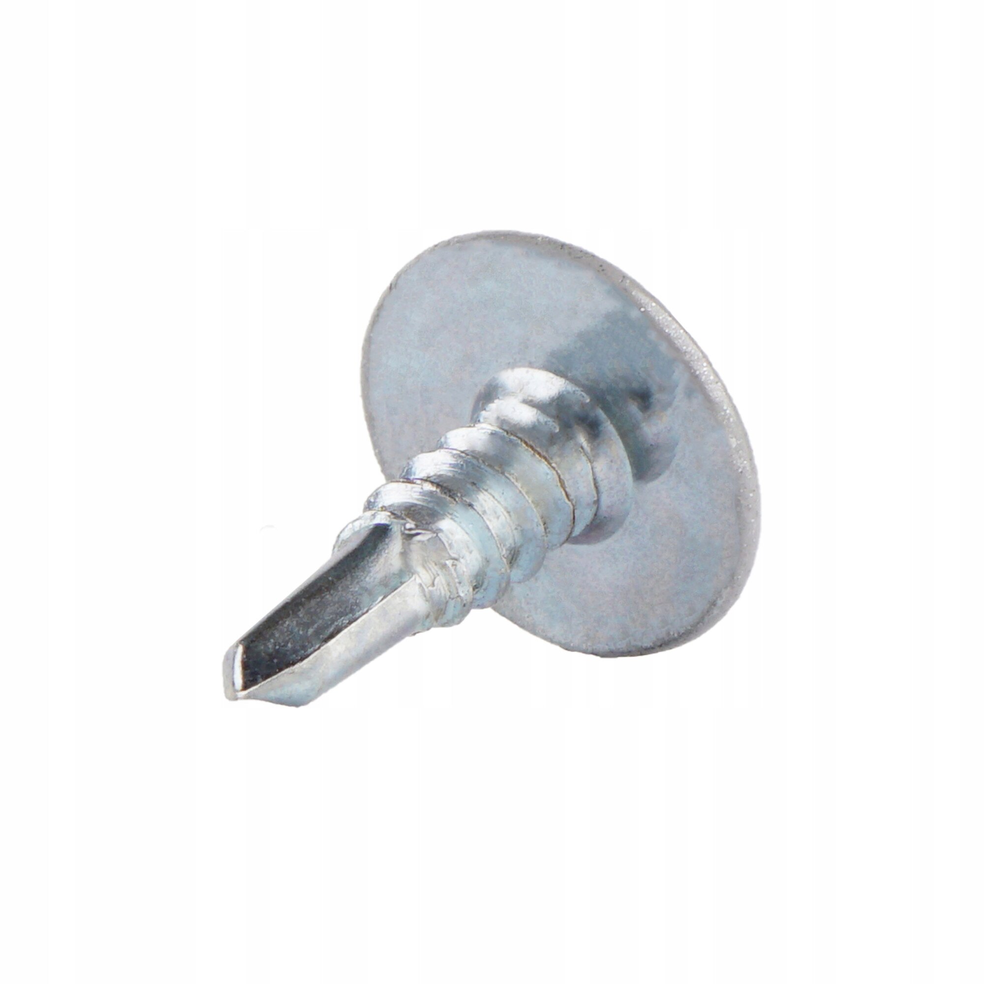 Set 250 Suruburi autoforante 4,2x13 mm, RAL 9006, cu saiba, pentru ...