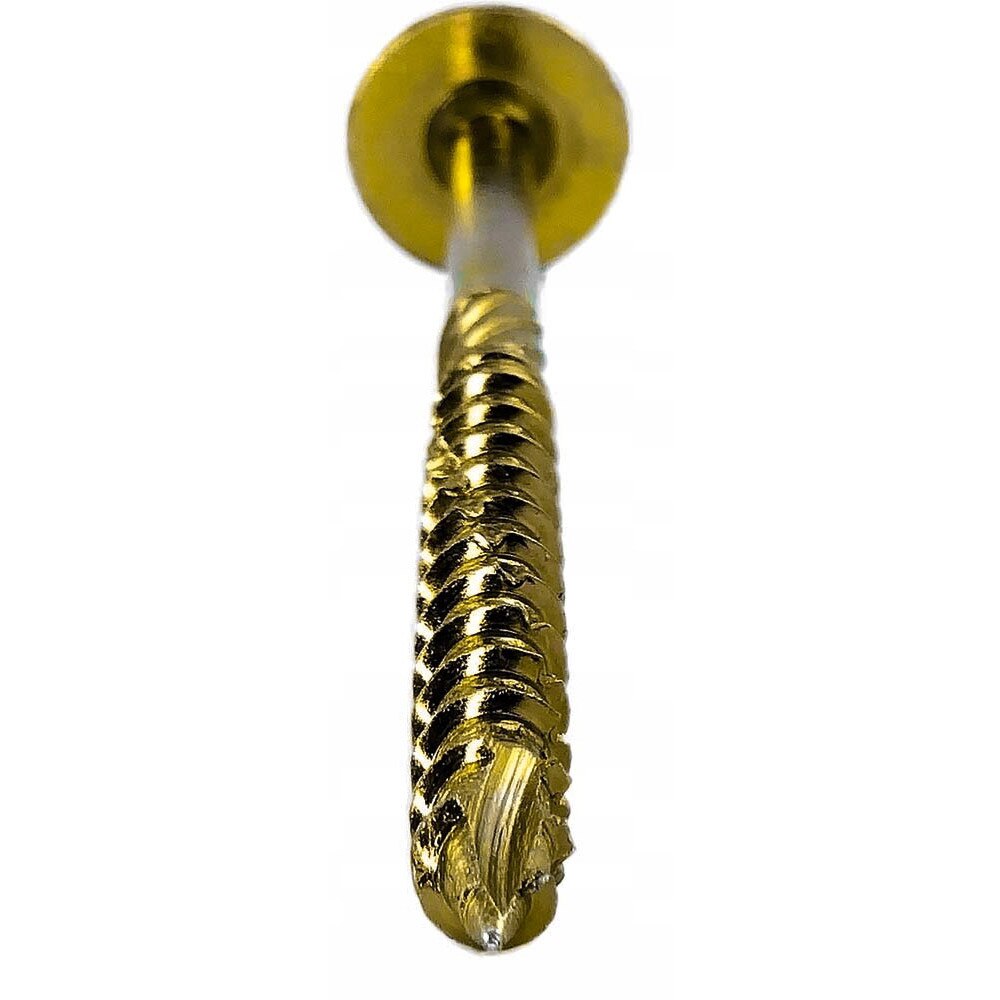 Set 50 Suruburi de dulgherie pentru lemn, 8x40 mm, cu cap plat, WKCP ...