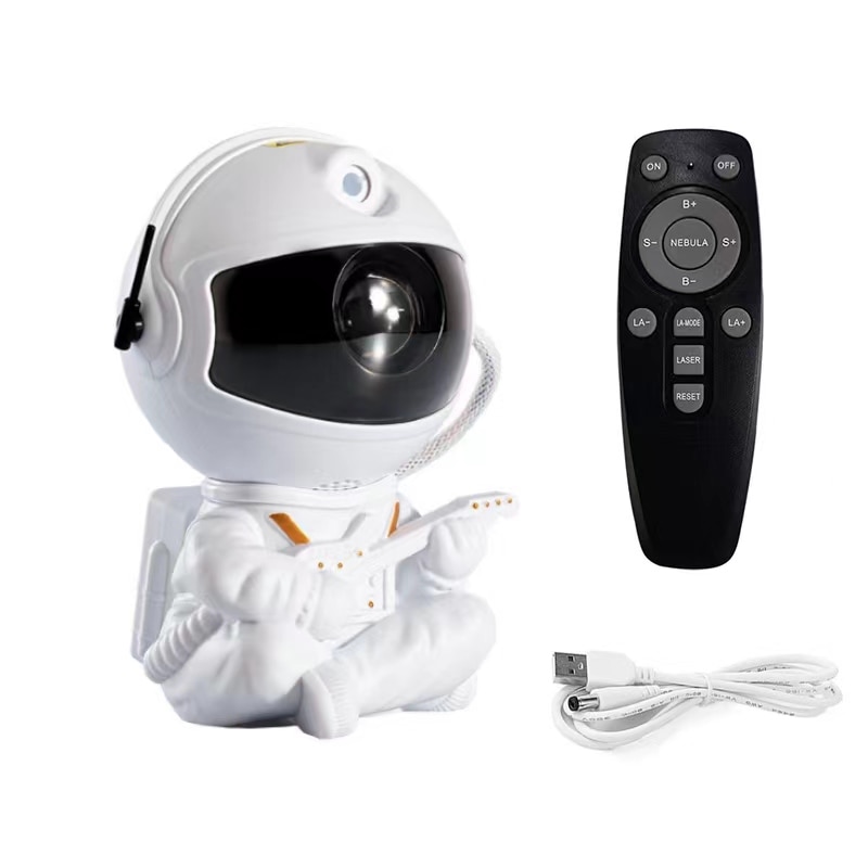 Proiector copii, LED, Telecomanda, Alb - eMAG.ro