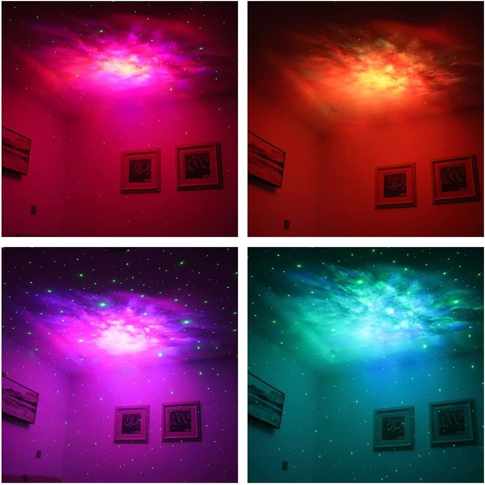 Proiector copii, LED, Telecomanda, Alb - eMAG.ro