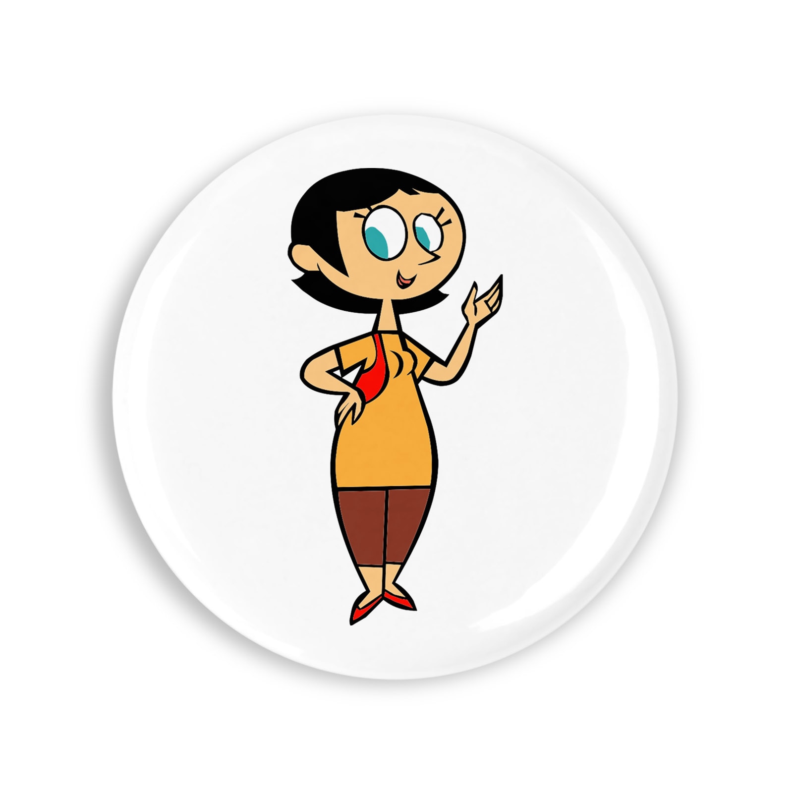 4 db kitűző készlet, Miss Keane The Powerpuff Girls, NO10985, fém, 44 ...