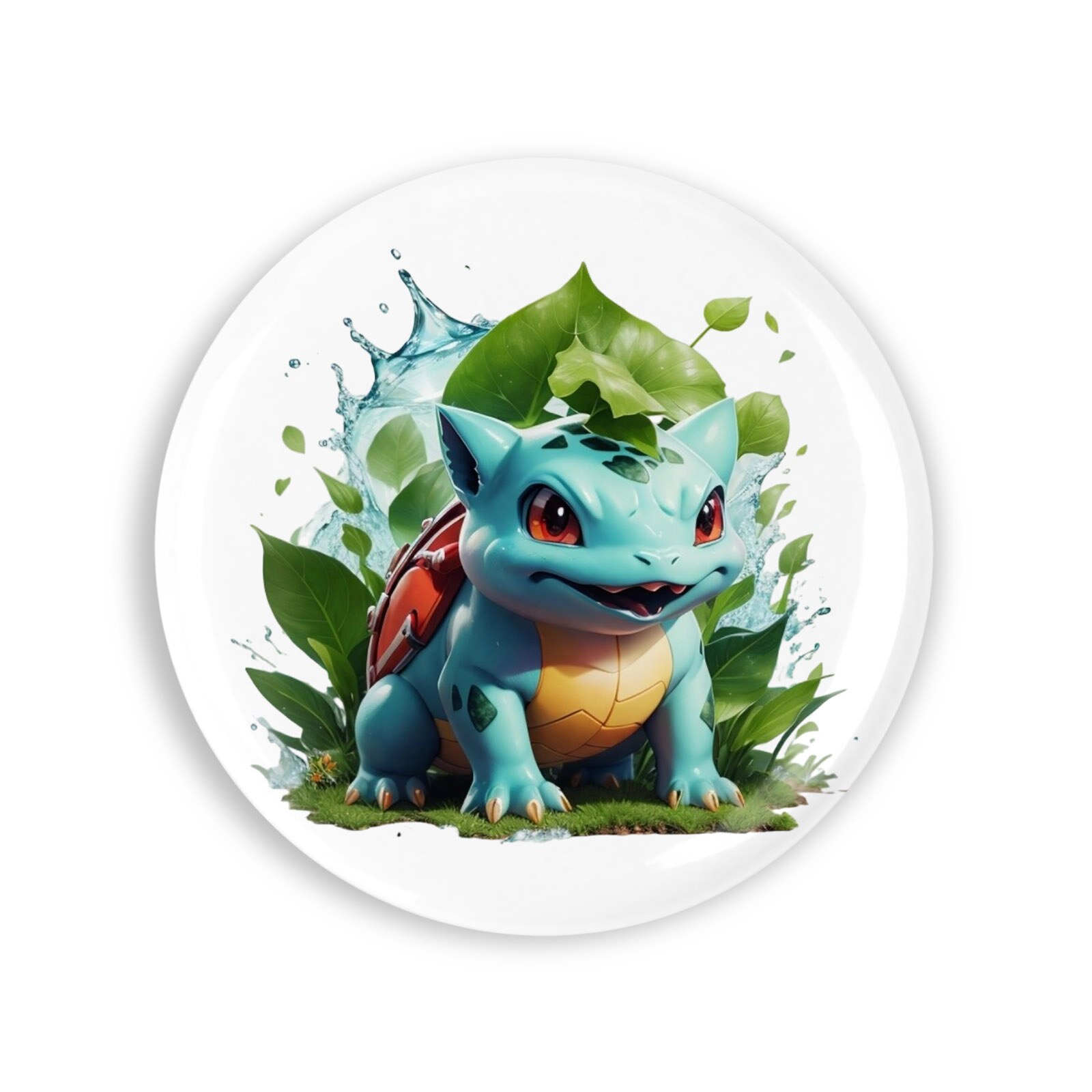 Set 4 insigne, Pokemon bulbasaur zambind, NO7184, Metal, 44 mm ...