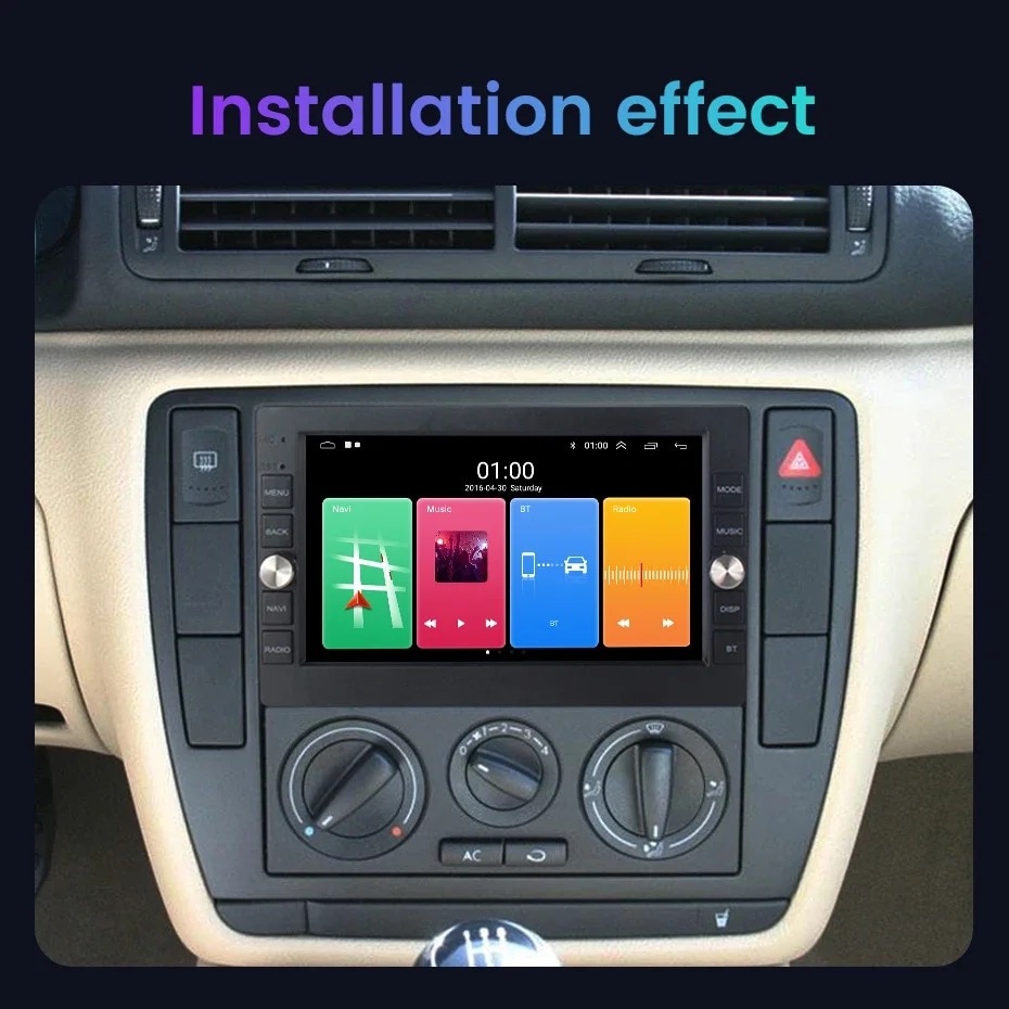 Navigáció Android 2gbRAM carplay, Golf 4, Passat b5, b5.5, gps, wifi ...