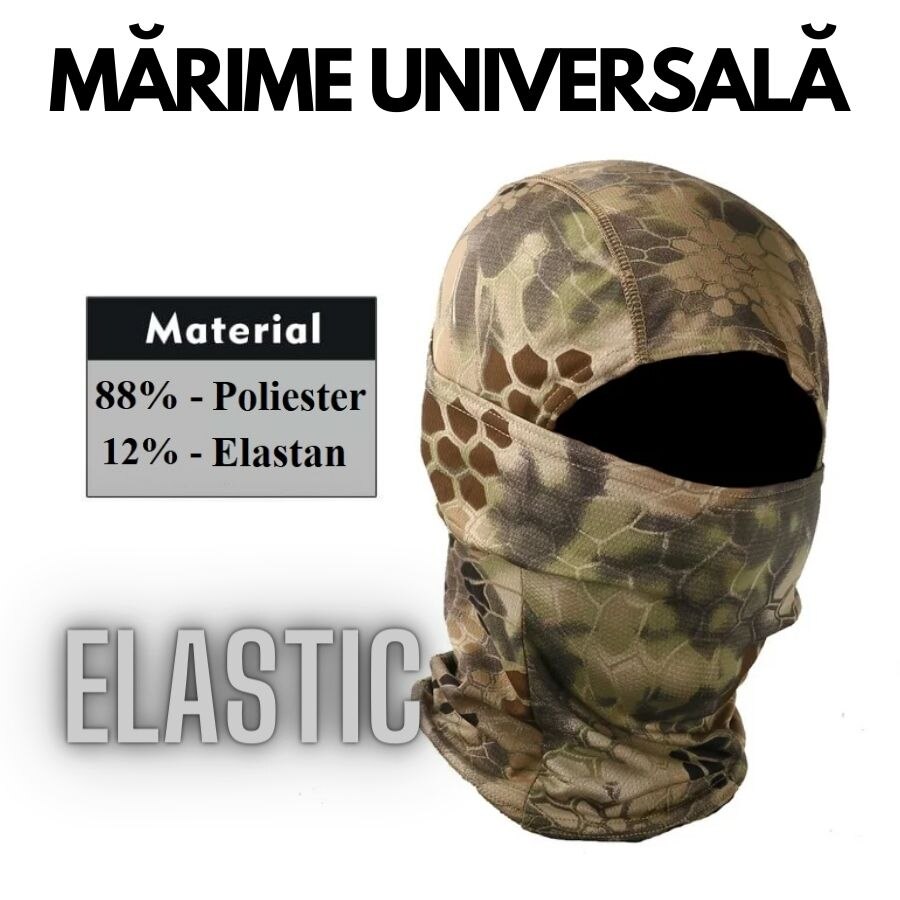 Cagula Tactica Combat cu Uscare Rapida, Multifunctionala 6in1 ...