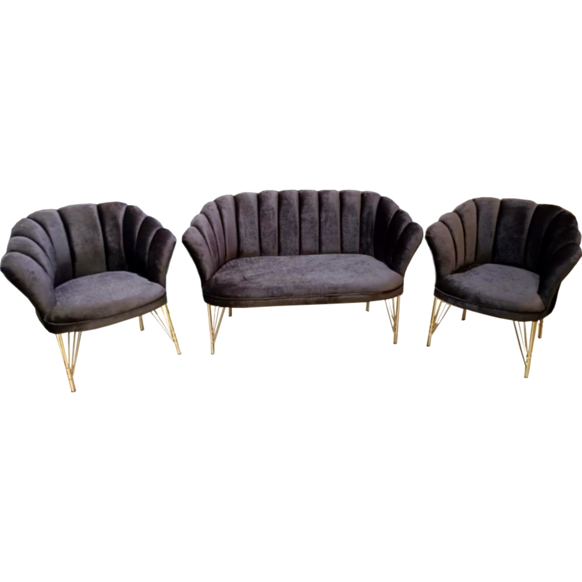 Set Canapea cu 2 fotolii HouseXL™ Luxury Sofa Trio Set, Pentru casa si ...