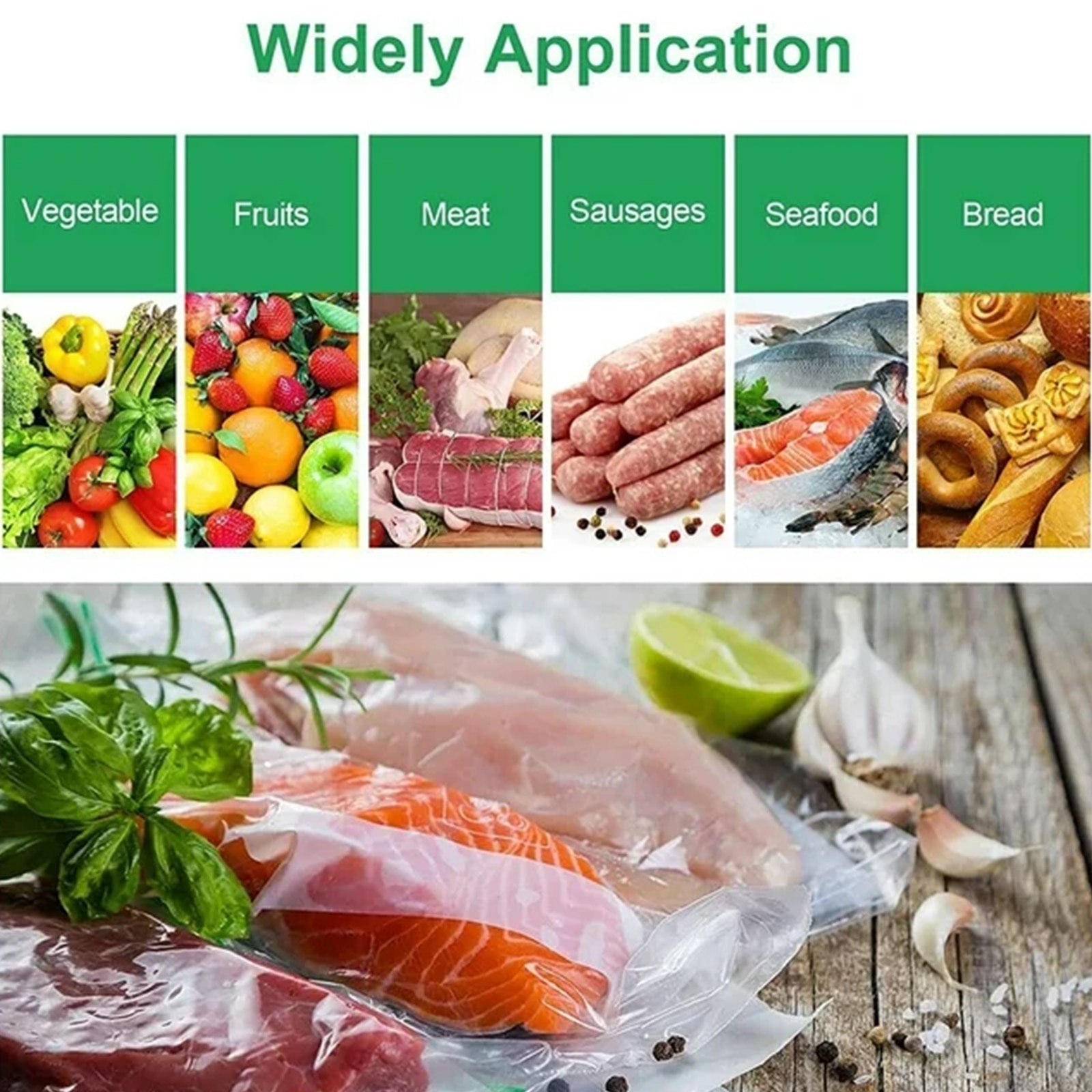 Set de 100 Pungi vidat, zggzerg, 15 x 25 cm, reutilizabile, lavabile in ...