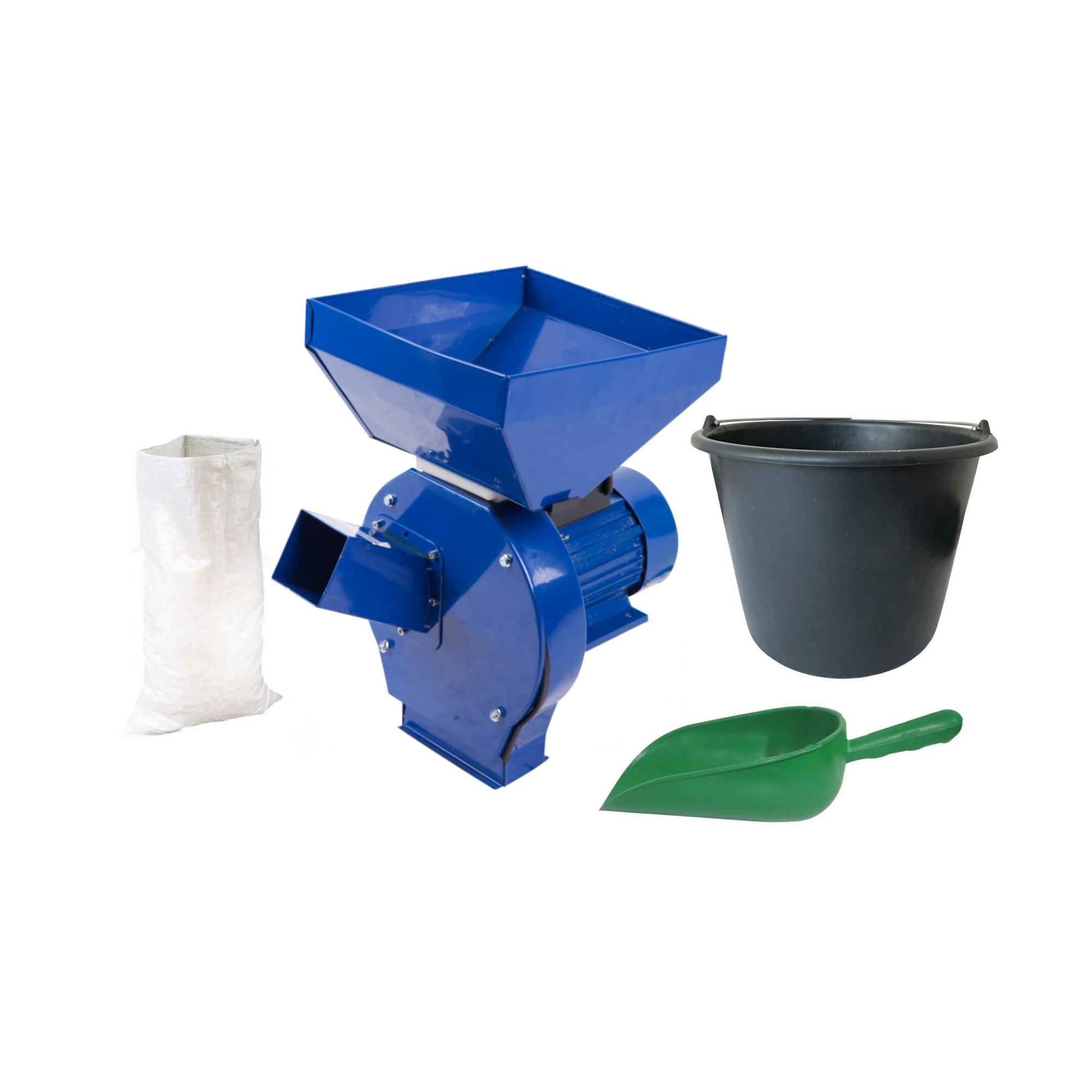 Pachet moara electrica Epto 1100W pentru uruiala din cereale si furaje ...