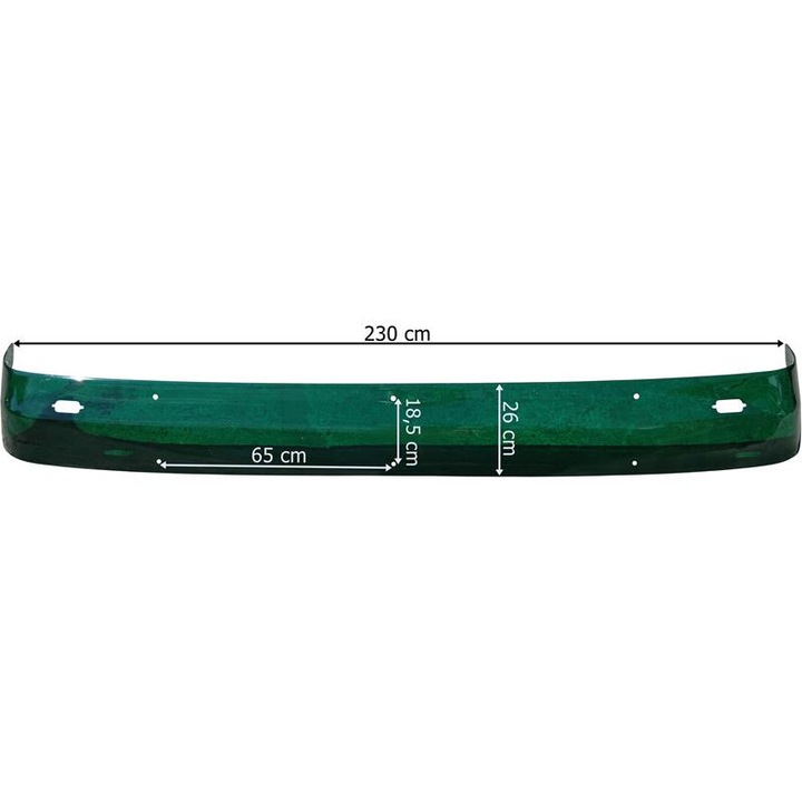 Parasolar pentru MERCEDES ACTROS MP2, Lamiro, Verde - eMAG.ro