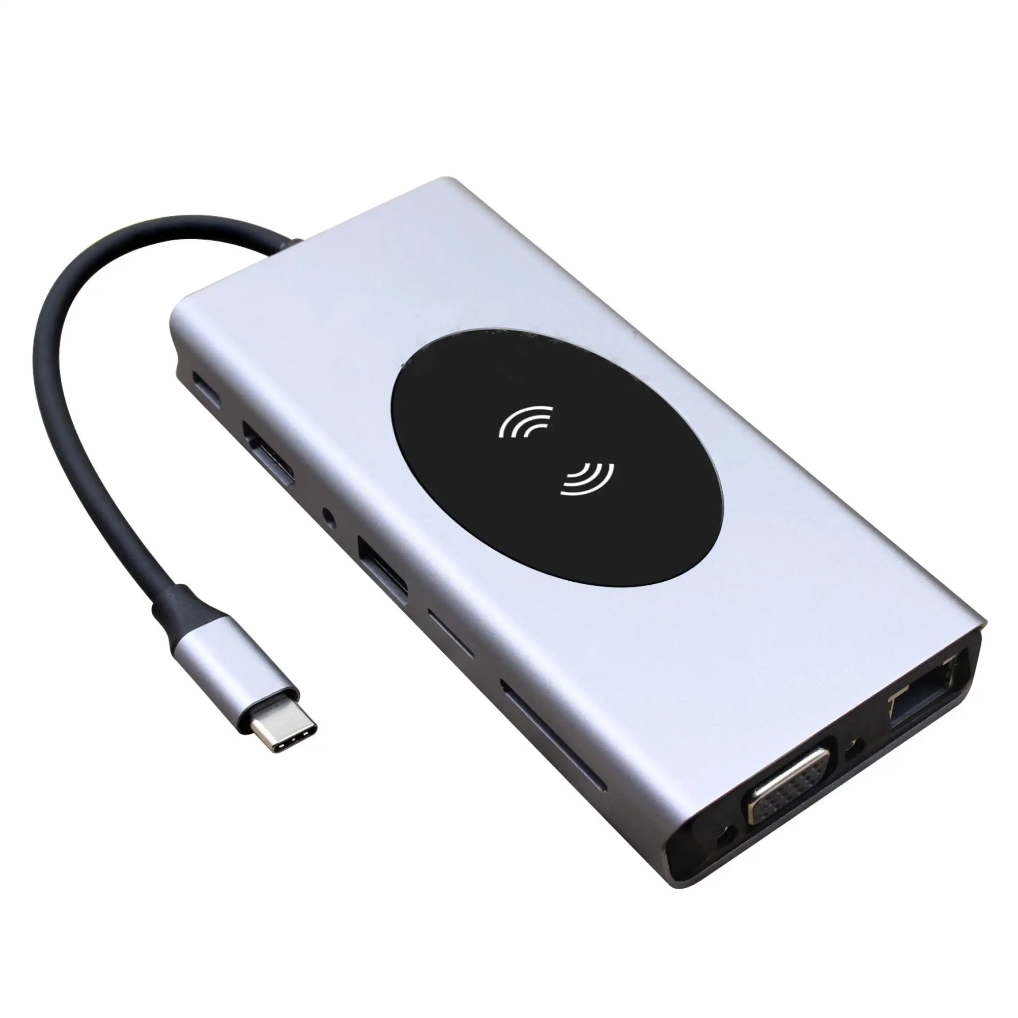 15 in 1-ben Adapter, Hub Multiport 4k HDMI, 1000 Mbps Gigabit Ethernet ...