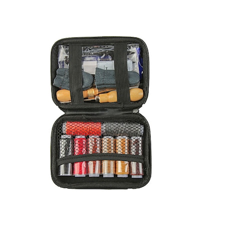 Set 33 articole cusut piele, JENUOS®, cu ata cerata, ace de pielarie ...