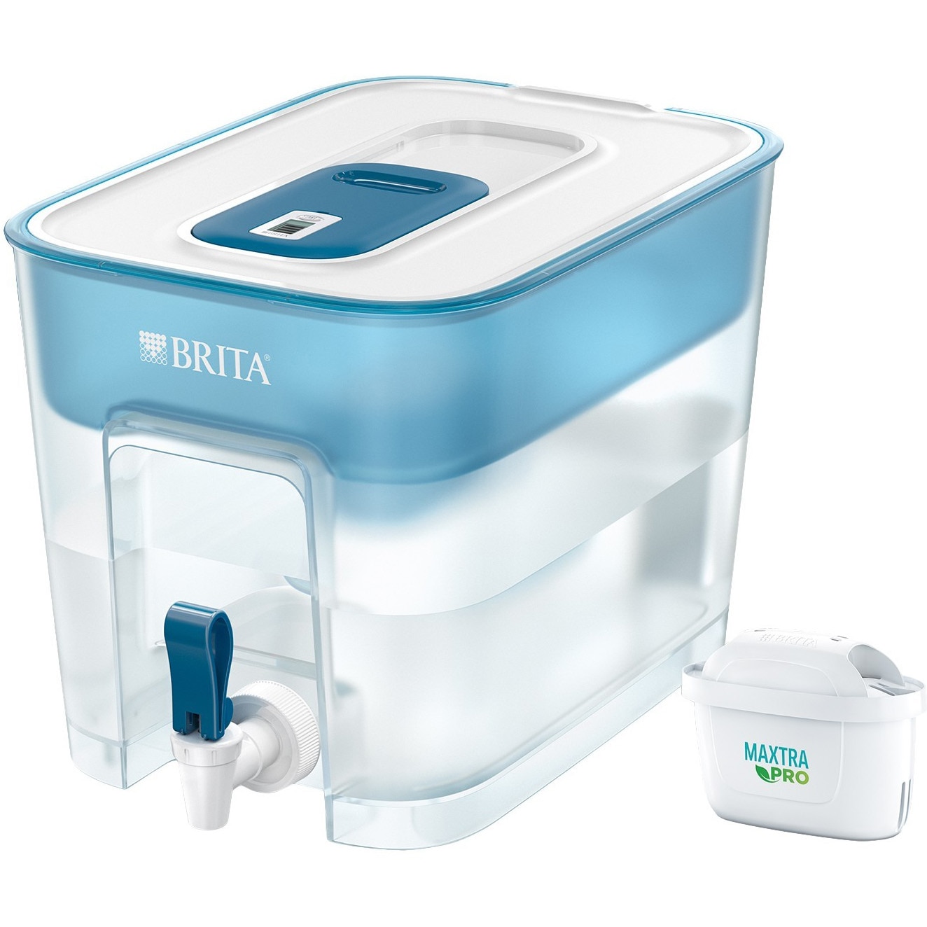 Съд за филтриране на вода Brita Flow XXL Maxtra PRO, 8.2 л, Син - eMAG.bg