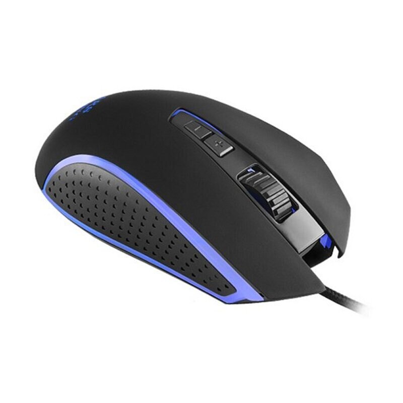Mouse pentru gaming, Mars Gaming, ABS, Conexiune USB cu fir, Senzor ...