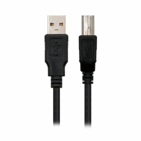 Cablu, Nanocable, USB-A/USB-B, 1m, Negru - eMAG.ro