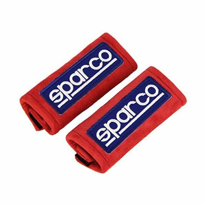 Set 2 perne centura, Sparco, Rosu - eMAG.ro