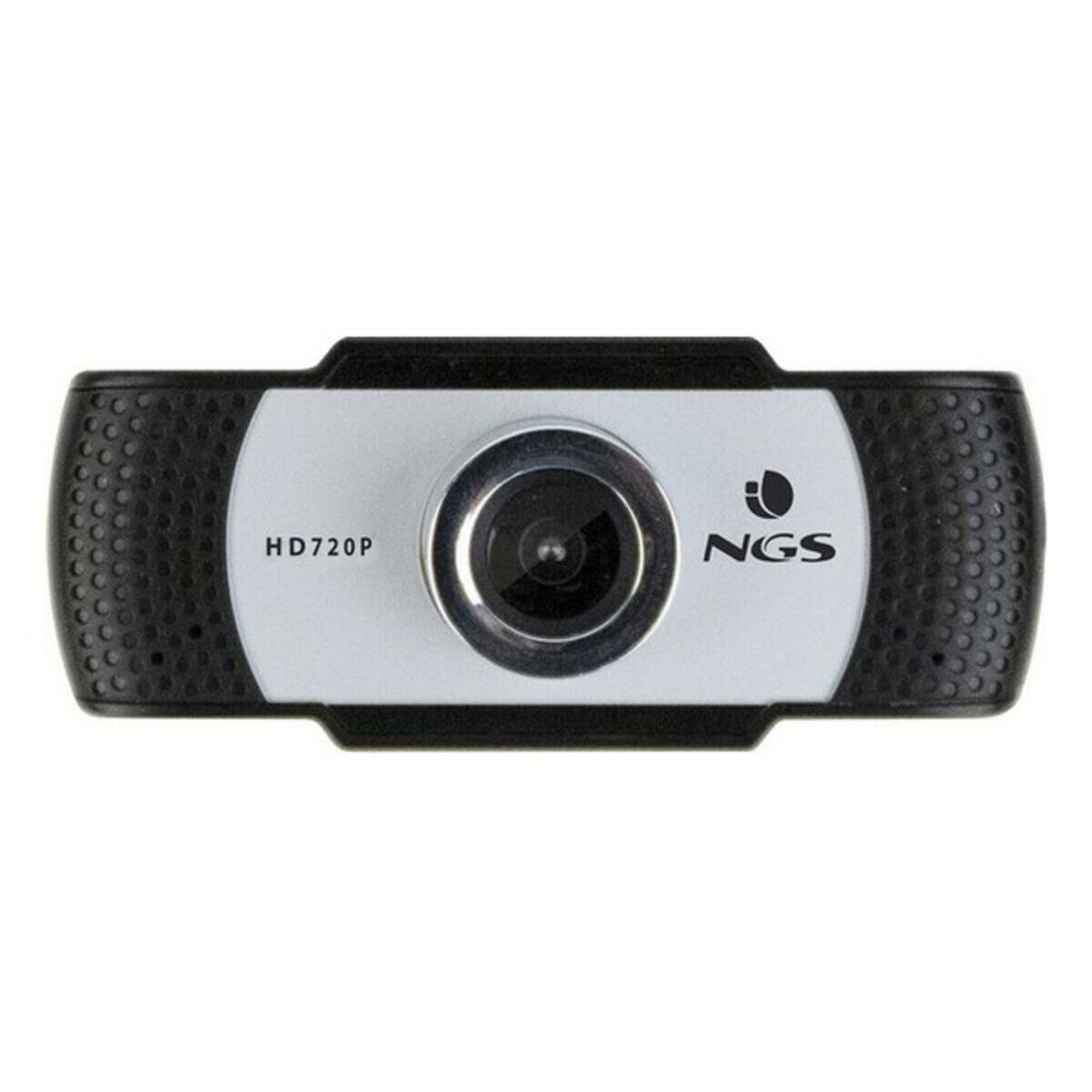 Camera web, NGS, USB, 720 Px, Negru/Alb - eMAG.ro