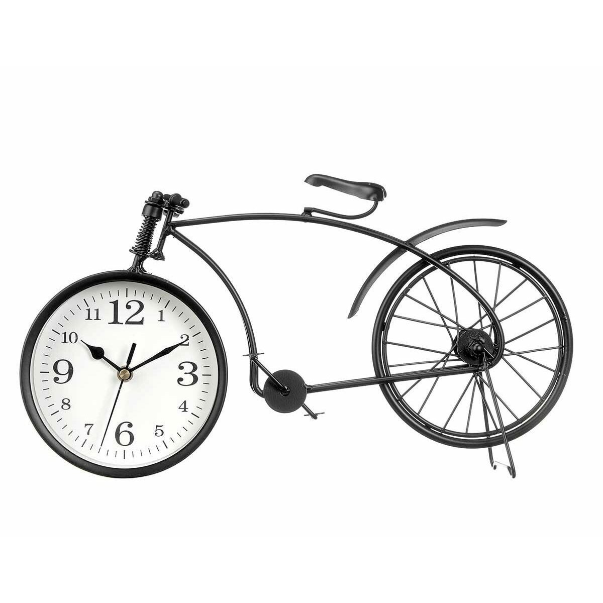 Set 4 ceasuri decorative, Bordklokke, Model bicicleta, Metal, 38 x 20 x ...
