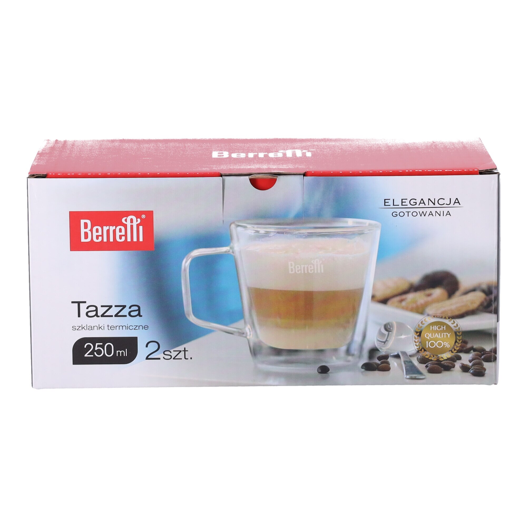 Set 2 cani, Berretti, Sticla, 250 ml, Transparent - eMAG.ro
