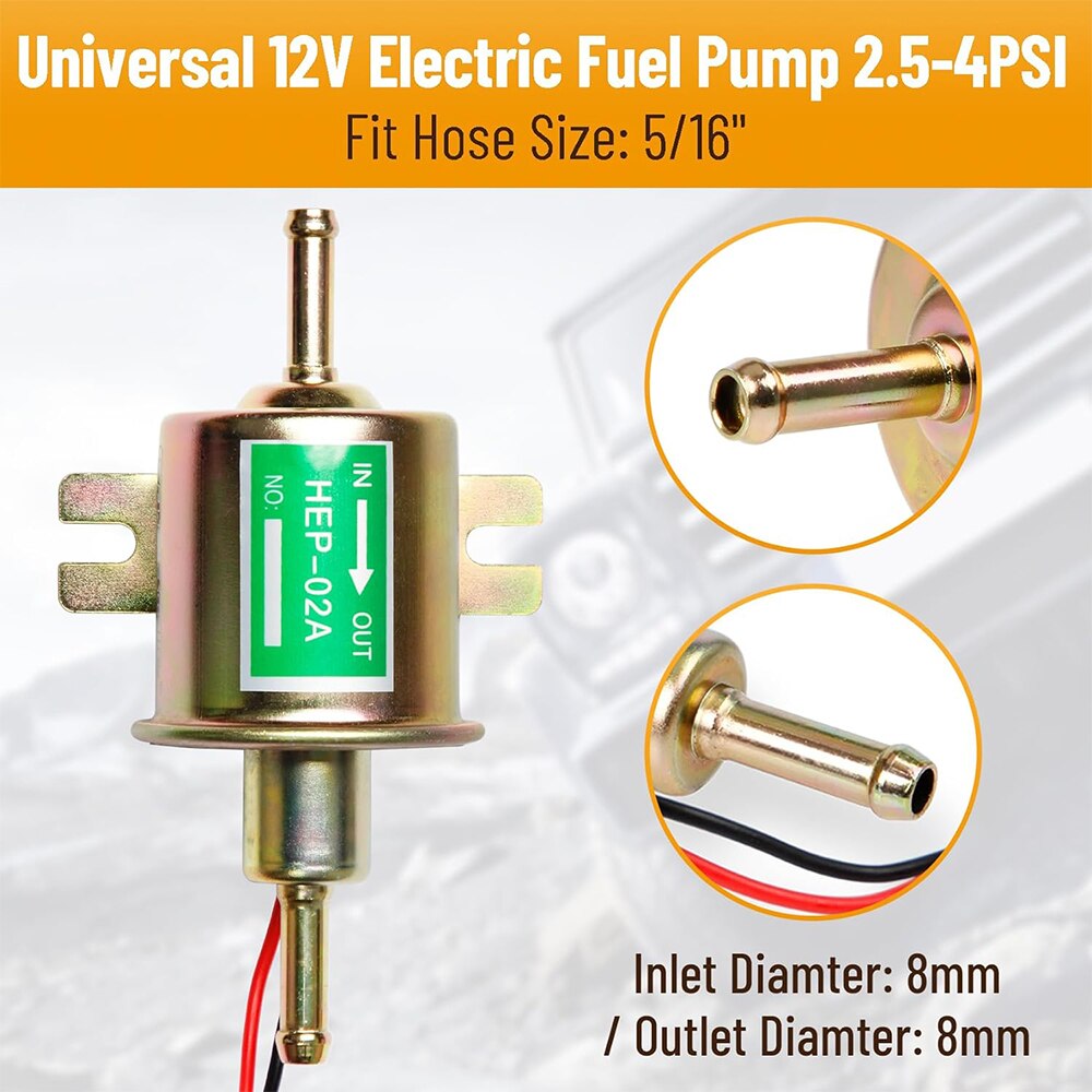 Pompa combustibil, Minetgnon, Electrica, 12V, Universala, Auriu - eMAG.ro