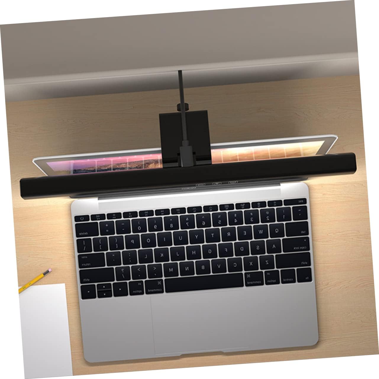 Lampa LED pentru Monitor Smart, idepet®, lumina calda, rece, neutra ...