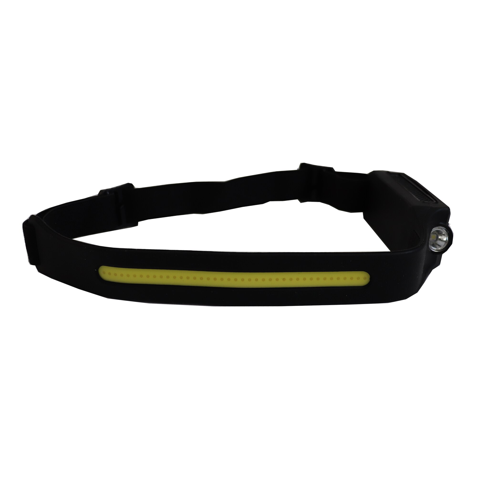 Lanterna LED cap, Fortuna, Cu curea din silicon, Negru - eMAG.ro