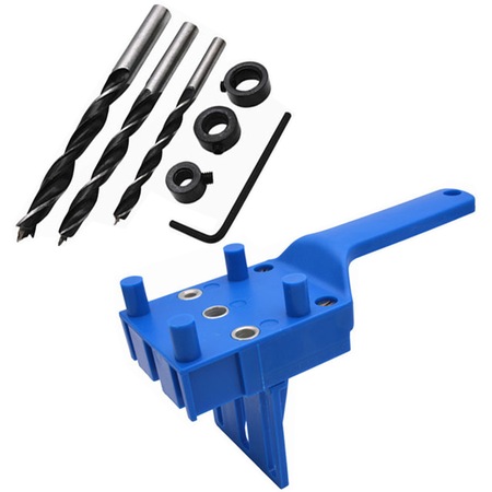 Dispozitiv de gaurit scanduri din lemn, Minetgnon®, 8 buc, Plastice ...