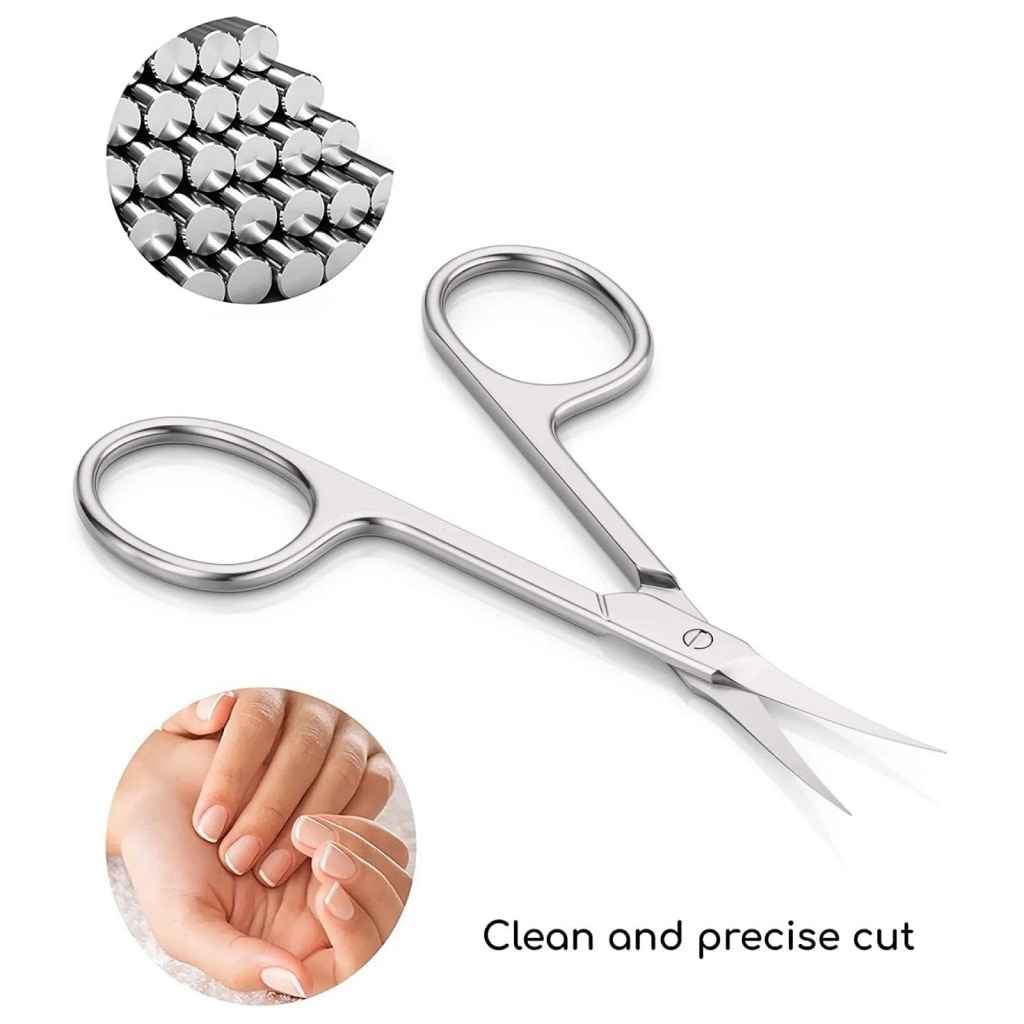 Forfecuta profesionala cuticule Sela CE, cu varf usor curbat - eMAG.ro