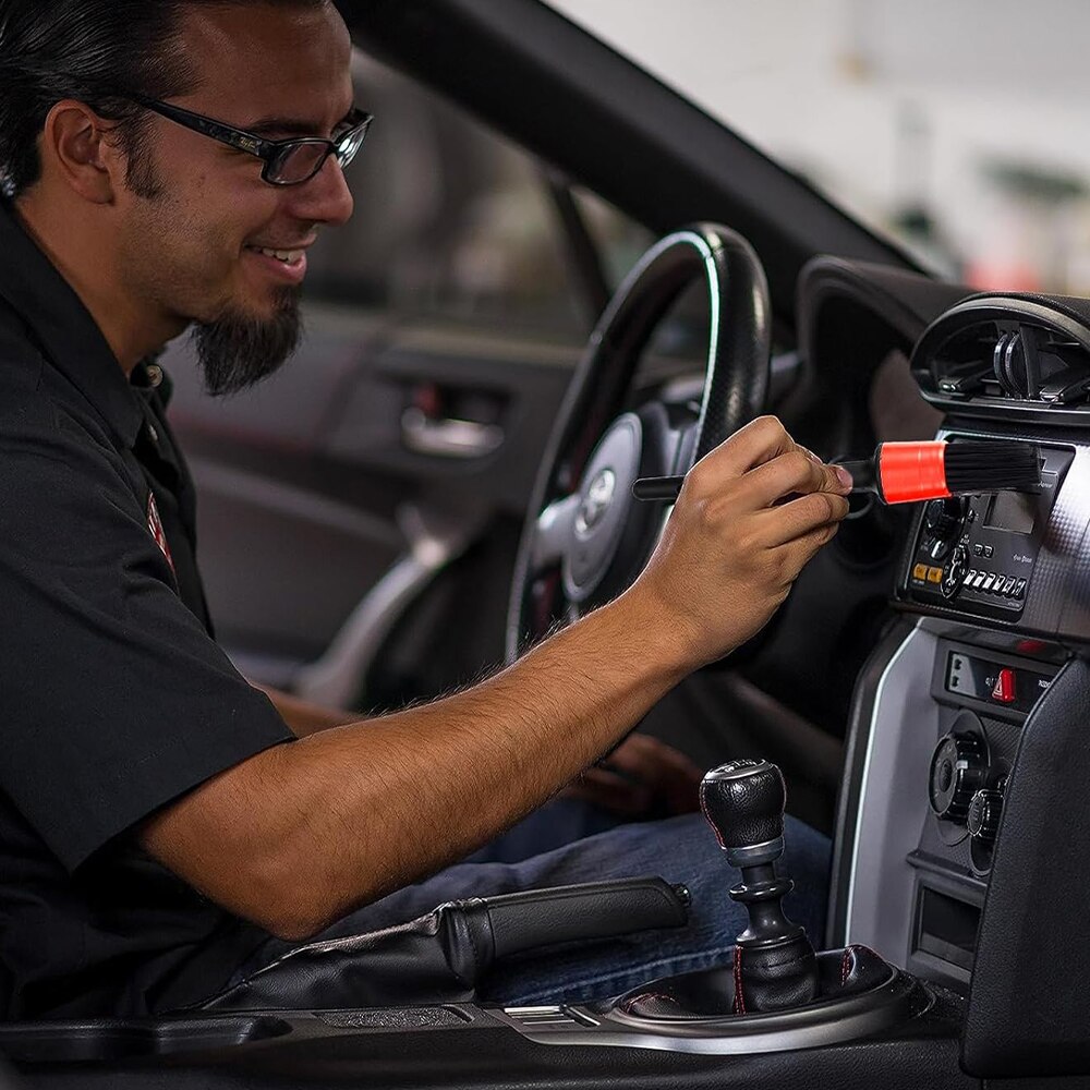 Set 5 perii Curatare Auto, Minetgnon®, pentru Detailing si Curatare ...