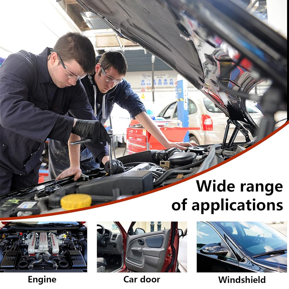 Set 190 cleme auto, Minetgnon, Plastic, Universal, Negru - eMAG.ro