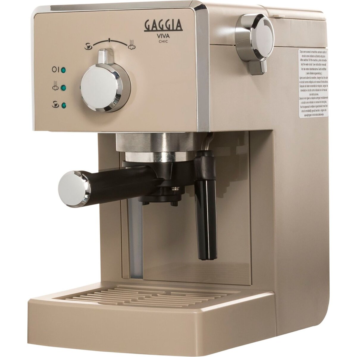 Espressor Manual de 1025 W, Capacitate 1 L, 200 x 297 x 265 mm, 15 bari ...