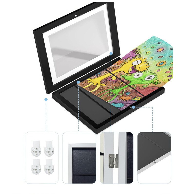 Rama foto, MDF, 21x29.7cm, Alb - eMAG.ro