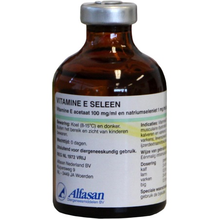 Vitamina E Selenium Pro Inj. pentru vitei, Alfasan, 50 ml - eMAG.ro