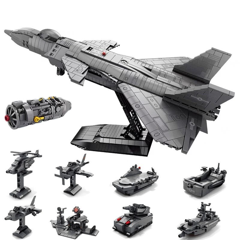 Конструктор за възрастни Walalla 9 в 1 1411 части Emag Bg