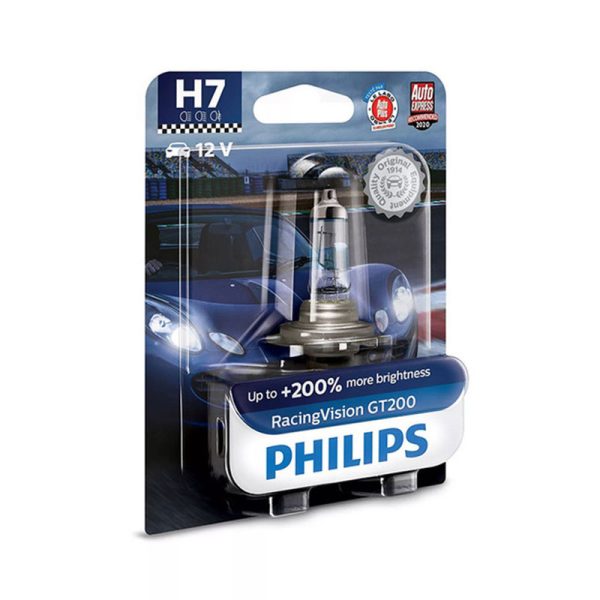 Bec Far H7 55W 12V Racing Vision Gt200 Blister Philips - eMAG.ro