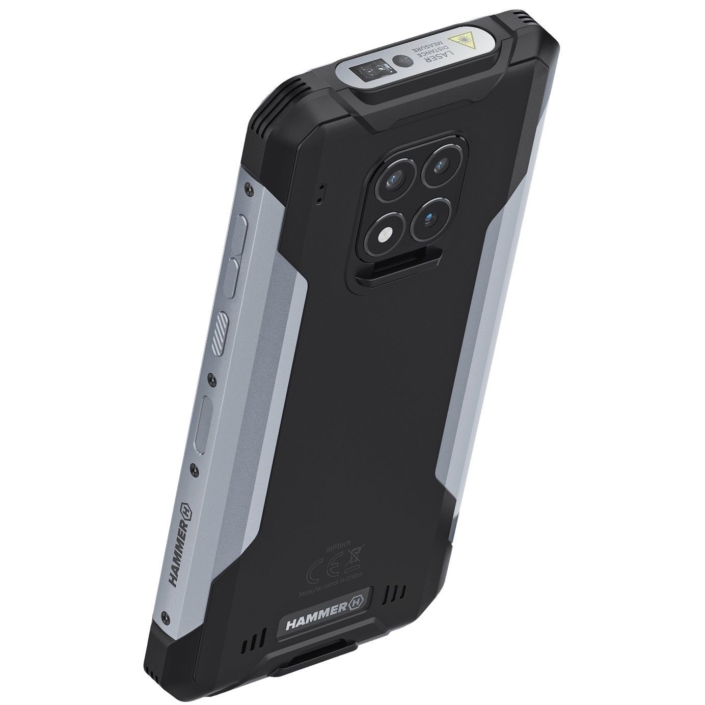 Смартфон myPhone Hammer Construction, 6GB, 128GB, Black - eMAG.bg