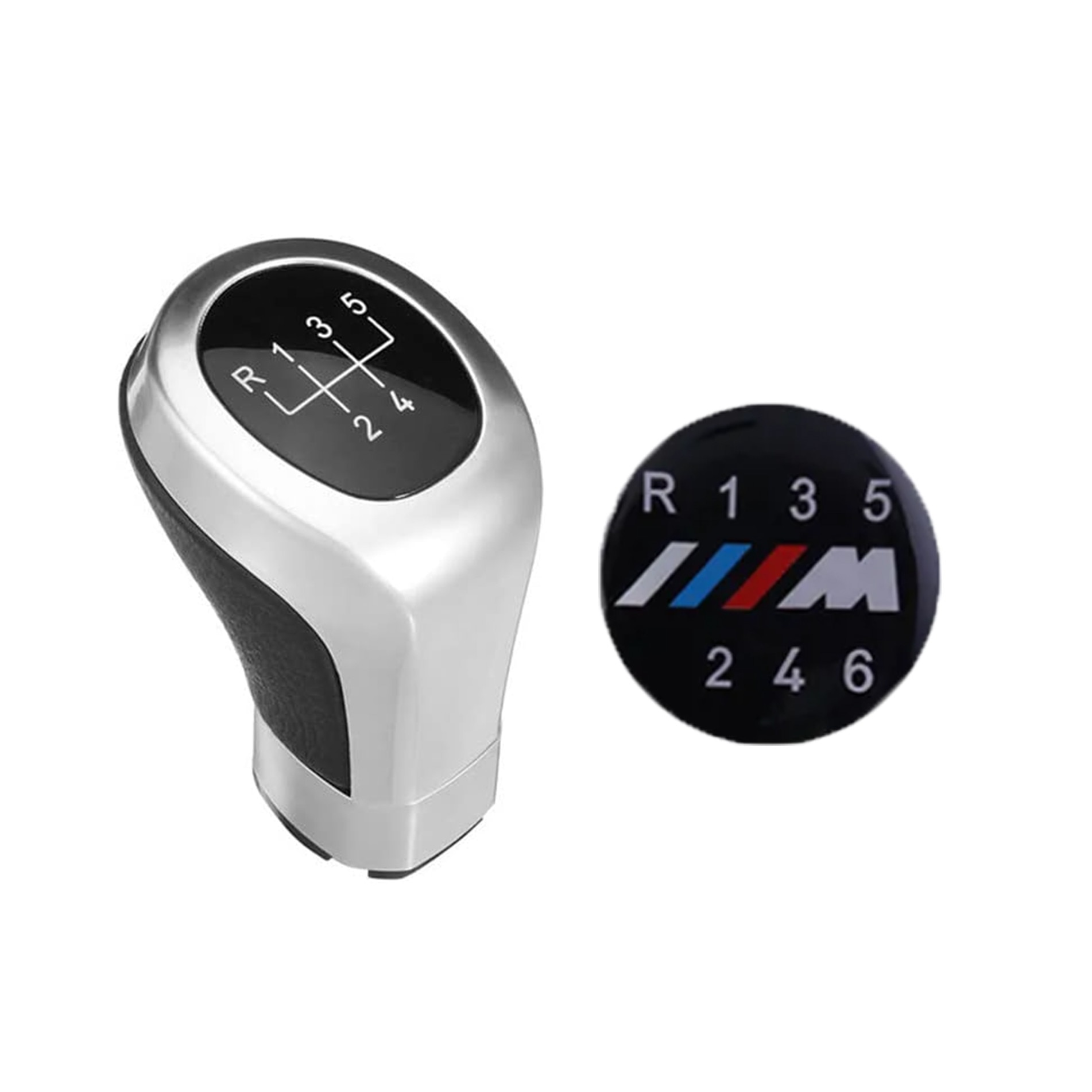 Топка за скоростен лост 6 скорости, метален, BMW M 1 3 E30 E36 E46 E90 E91 E92 E93 E81 E82 E87 ...