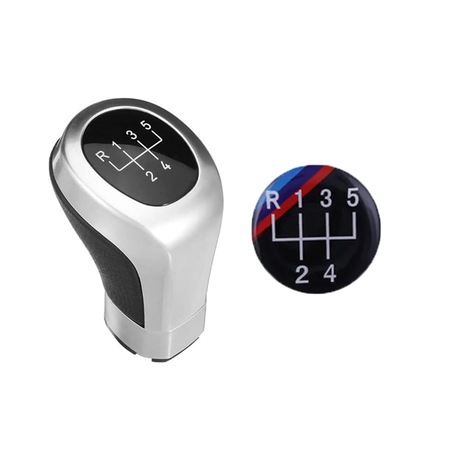 Топка за скоростен лост, метален, BMW M PERFORMANCE 1 3 E30 E36 E46 E90 E91 E92 E93 E81 E82 E87 ...