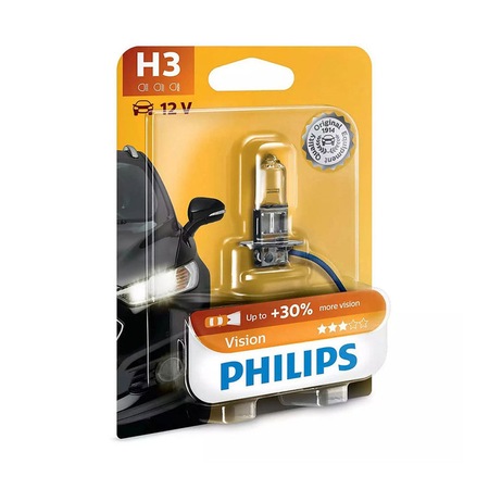 Bec Proiector H3 12V Vision Blister Philips - eMAG.ro
