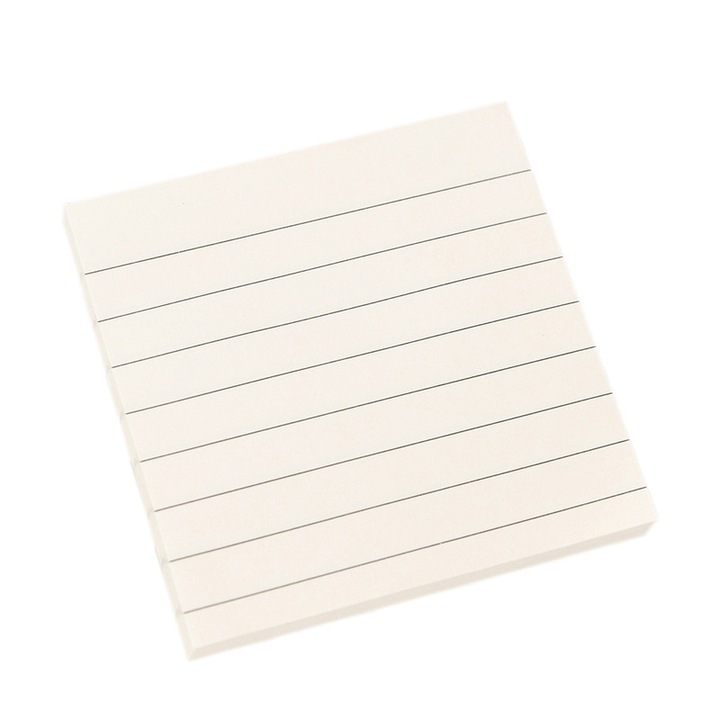 Set 80 notite adezive, Adezive, Alb/Negru - eMAG.ro