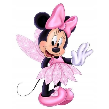 Decoratiune prajituri, Cukroweprojekty, 12 cm, Tematica Minnie Mouse ...