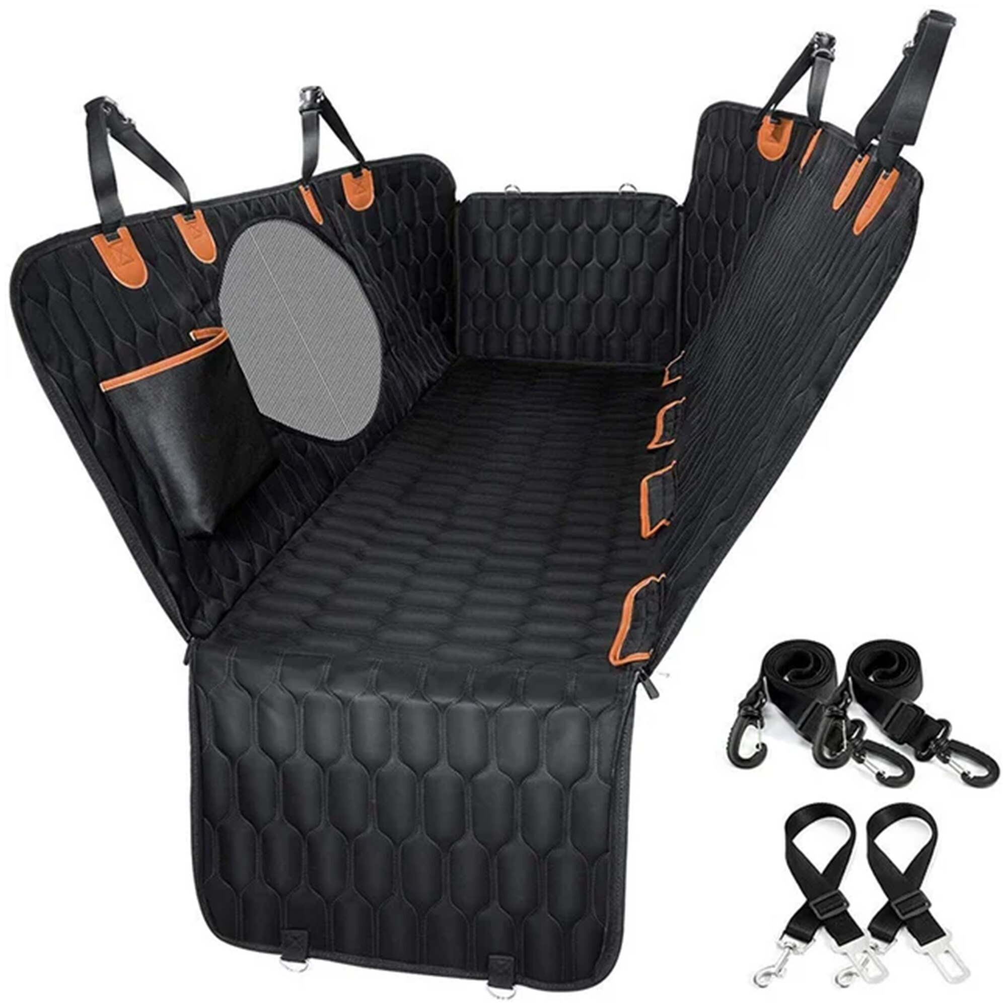 Husa pentru Scaun Auto pentru Caini, Impermeabila, Antiderapanta si ...