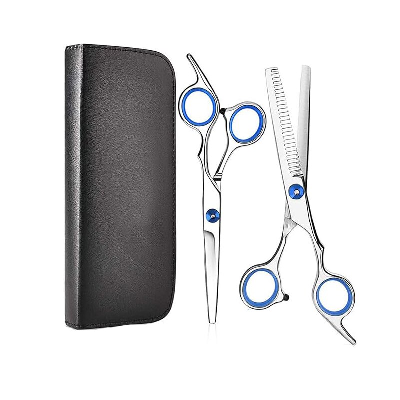 Set 2 foarfece tuns/husa, Otel inoxidabil, Profesionale, Argintiu - eMAG.ro