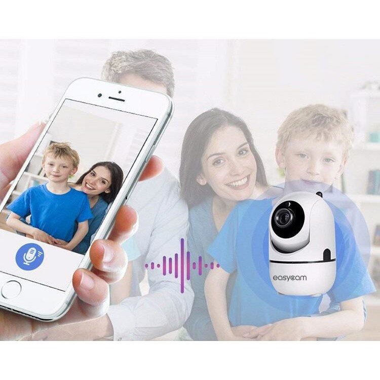 Camera, Ip Easycam, Ec-4Wd6Ir, Pentru Interior, Wifi, Ptz Tuya, 4Mp ...