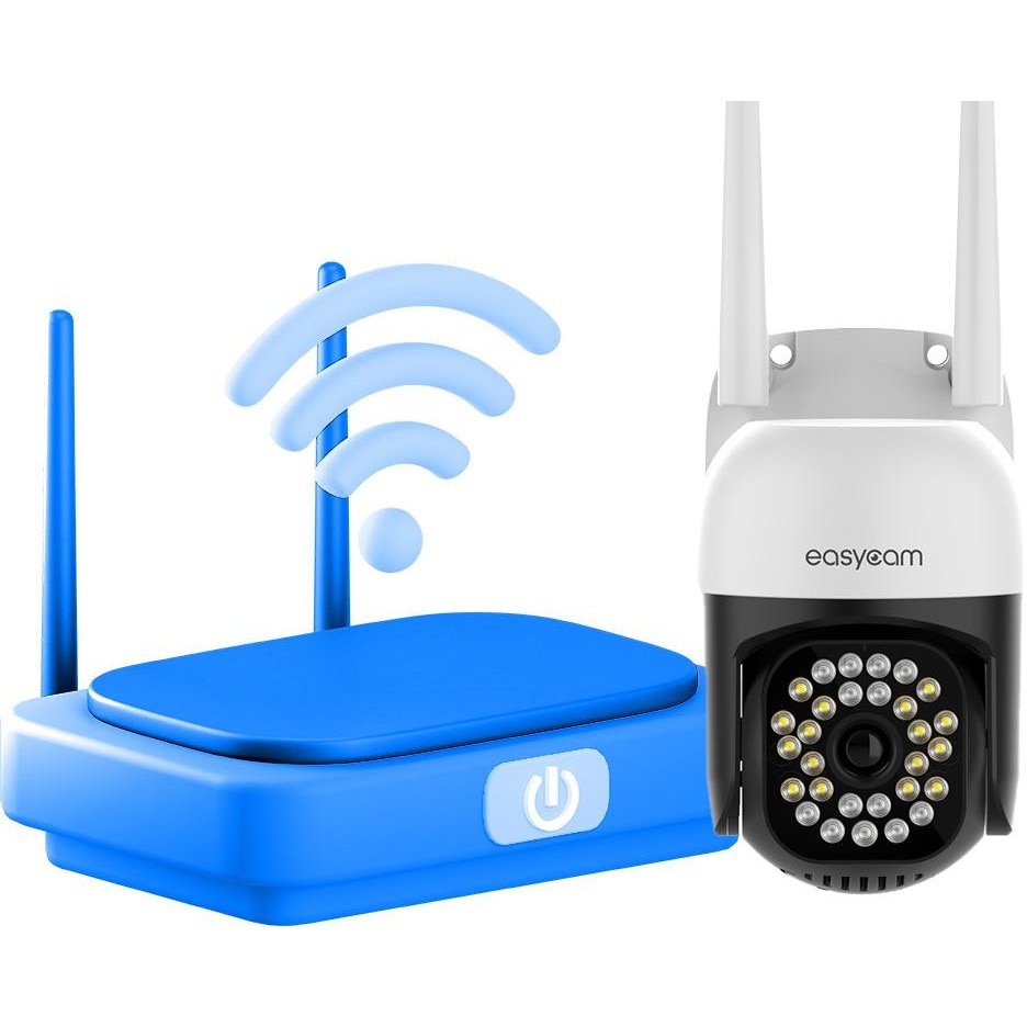 Camera, Ptz Easycam, Ec-3Pt12L16Ir, Wifi Ptz, Pentru Exterior, 25M ...