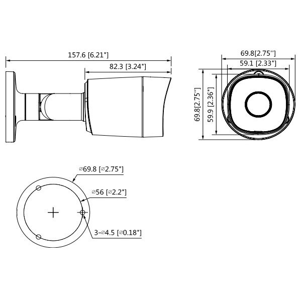 Camera, DAHUA COOPER, HAC-B2A21-0360B, 4w1 - eMAG.ro