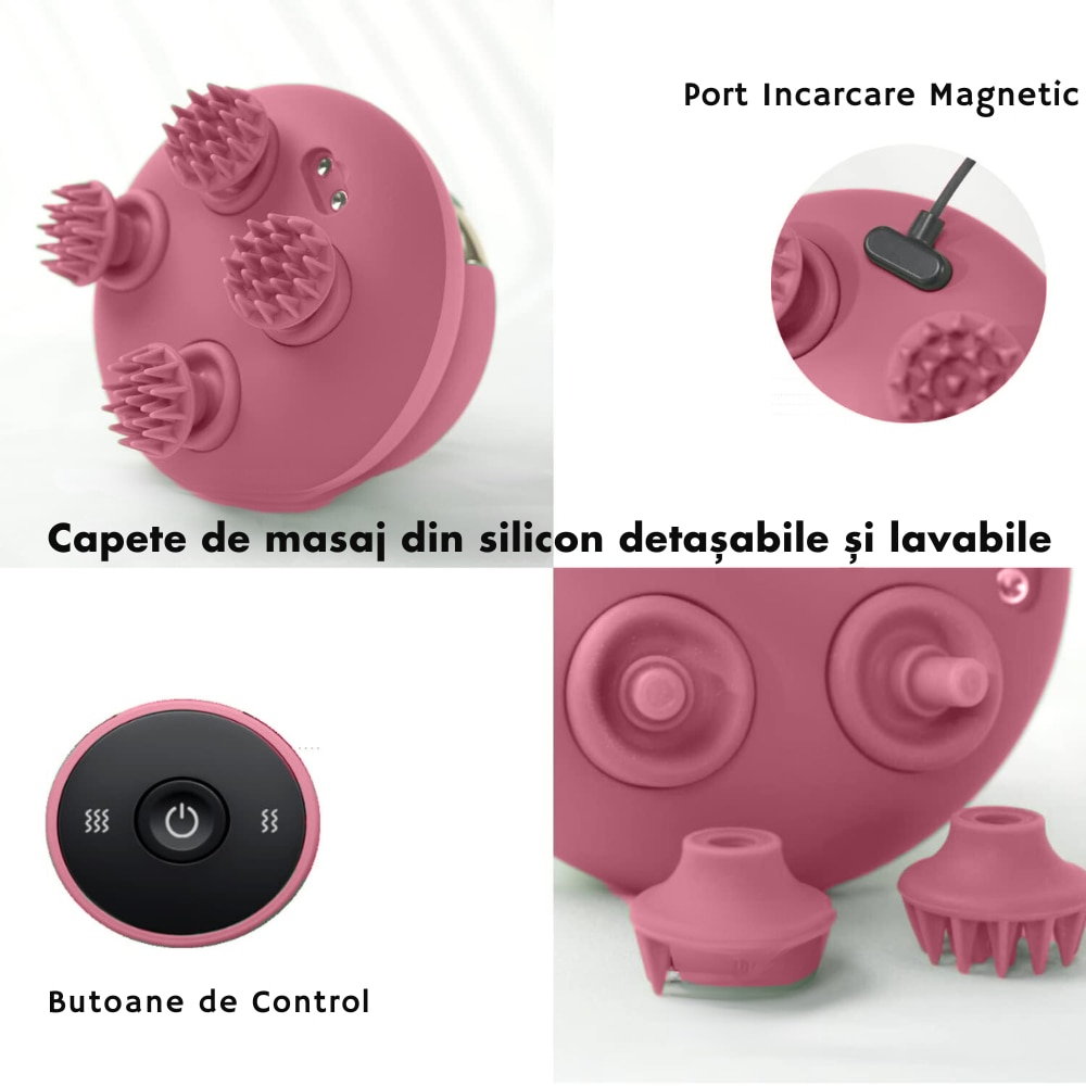 Aparat Profesional pentru Masaj Capilar BellFyd®, cu Acumulator ...