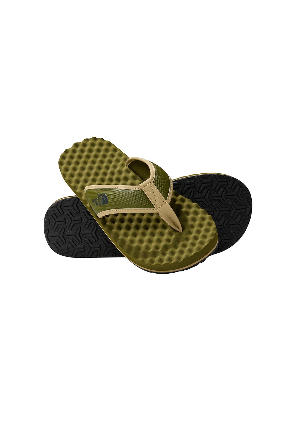 The North Face, Papuci flip-flop Base Camp, Kaki, 11 - eMAG.ro
