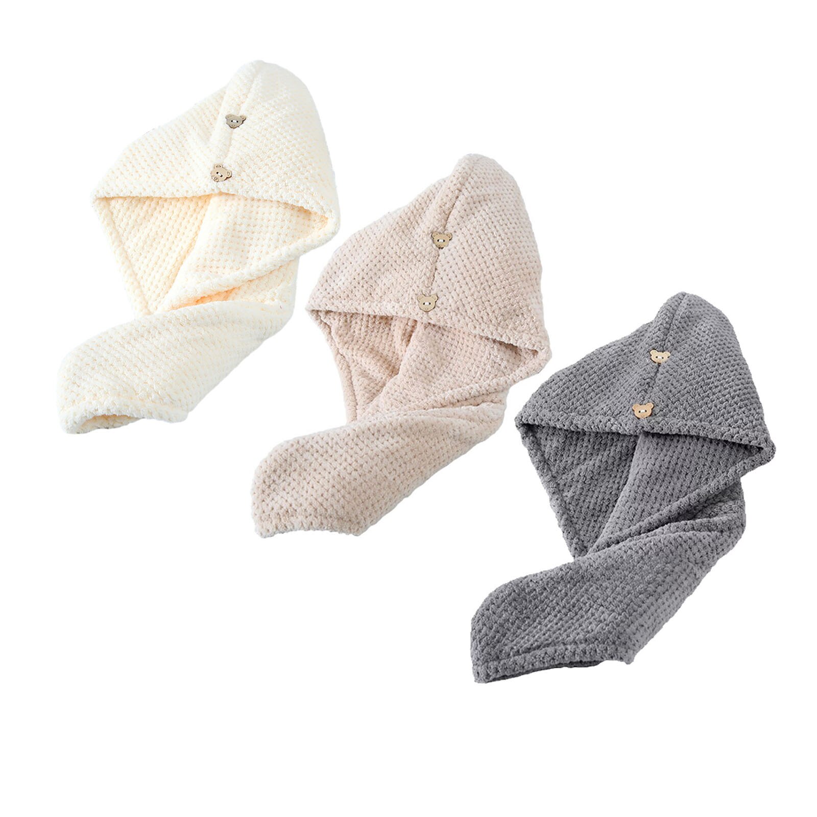 Set 3 prosop par, Axroad Mall, Uscare rapida, Super absorbant, Nu este ...