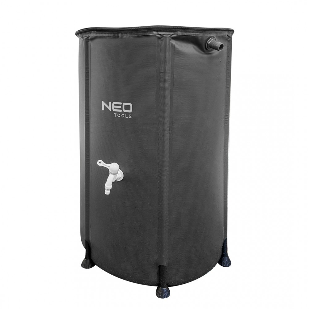 Контейнер за събиране на дъждовна вода, Neo, PVC, 250 L, Сгъваем, 88 ...