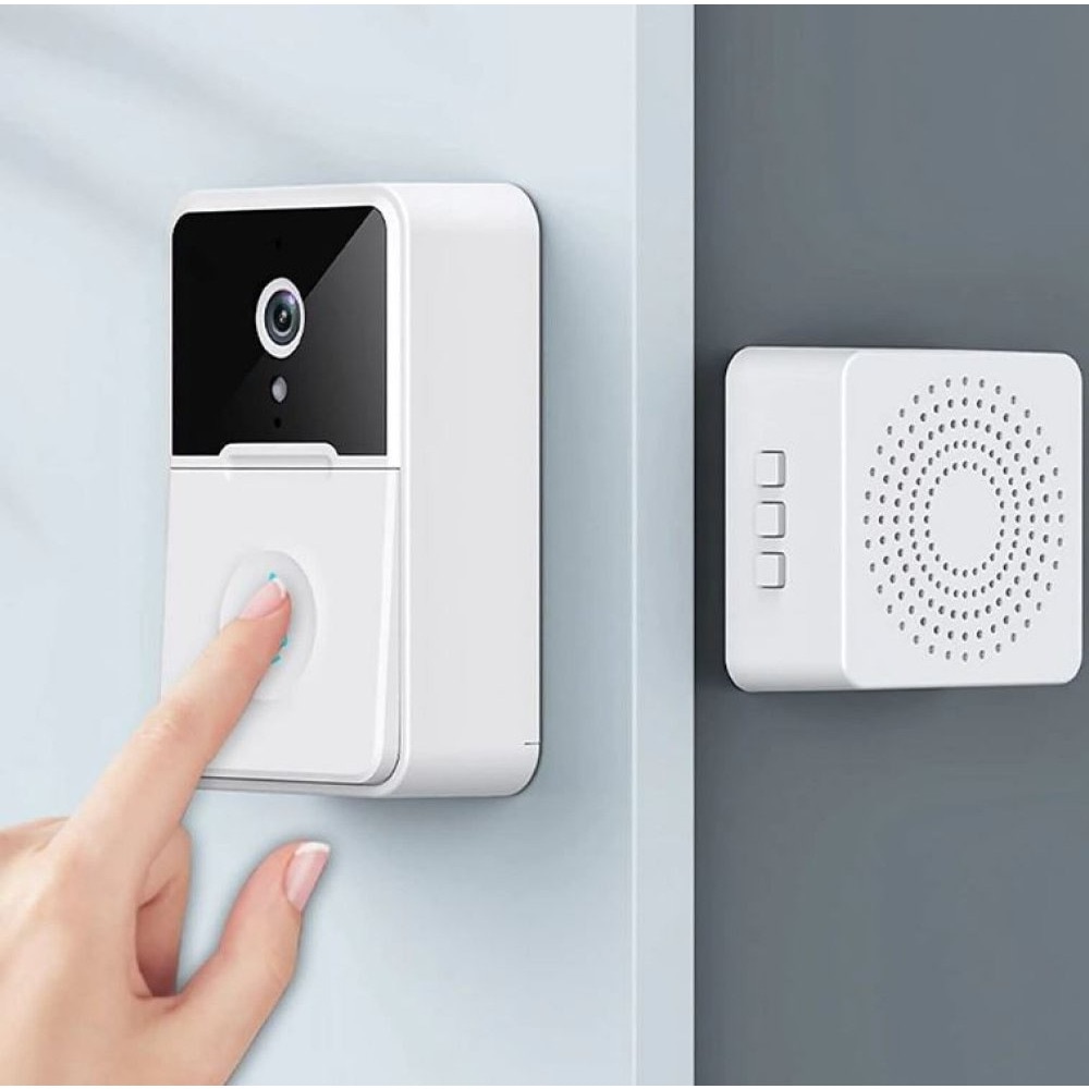 Sonerie Smart, MINI DOORBELL, Interfon Video HD Wireless Cu Aplicatie ...