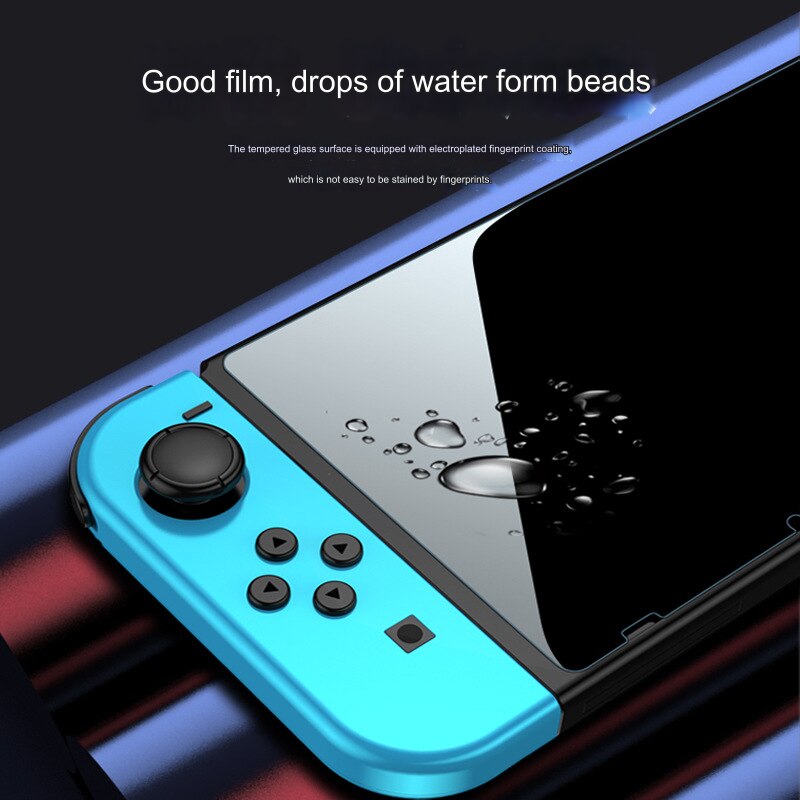 Film temperat OLED pentru consola de jocuri Nintendo, SIHOiSi, 7 inchi ...